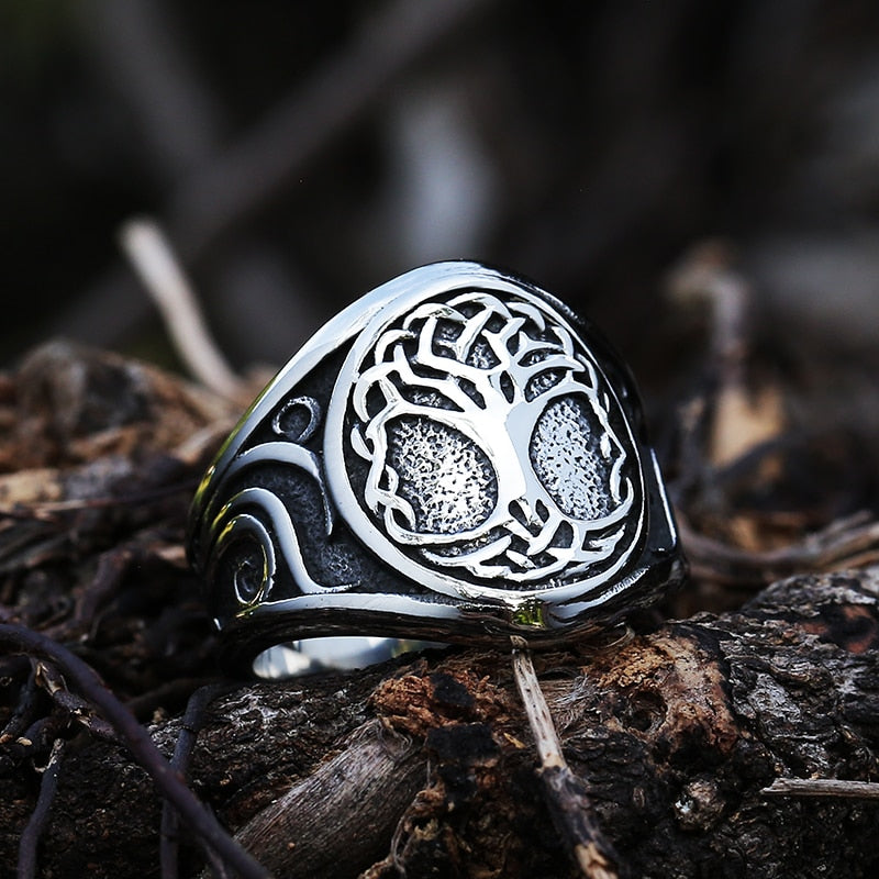 Viking Tree Of Life Ring
